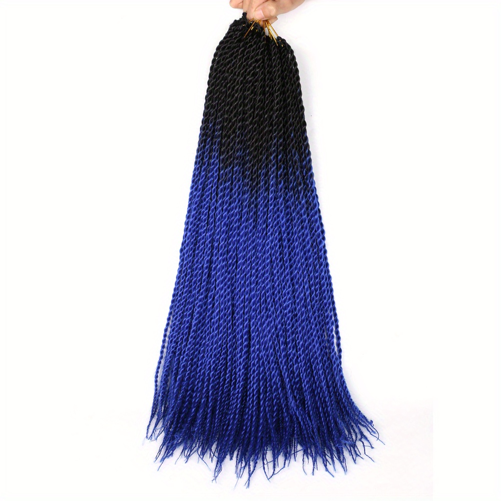 Ombre Color Crotchet Braids Synthetic Senegalese Twist - Temu