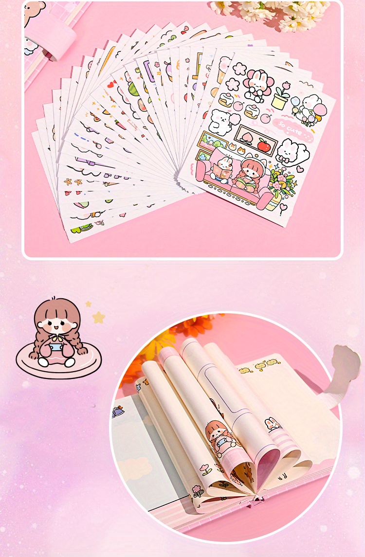 Creative Cartoon Notebook Gift Box Perfect Journaling - Temu