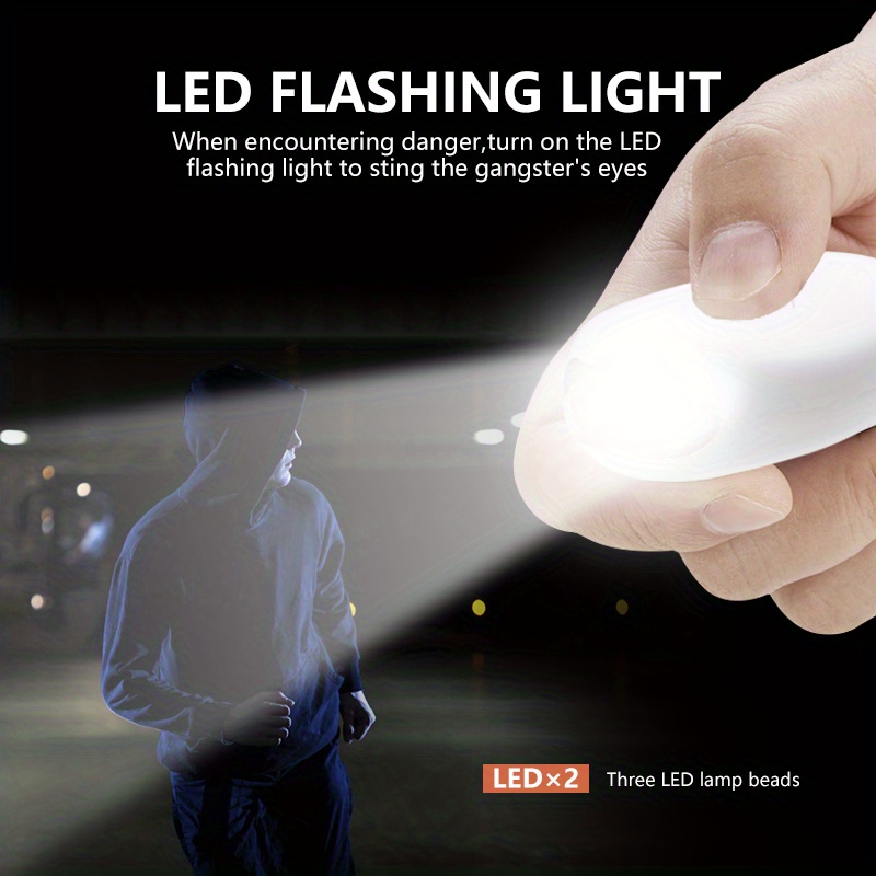 colors Rechargeable Anti wolf Alarm Double Led Lights - Temu Australia