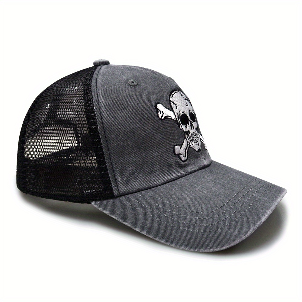 Skull Cap Cap Zonnebrandcrème Zonnescherm Ademende Cap Reizen Reizen ...