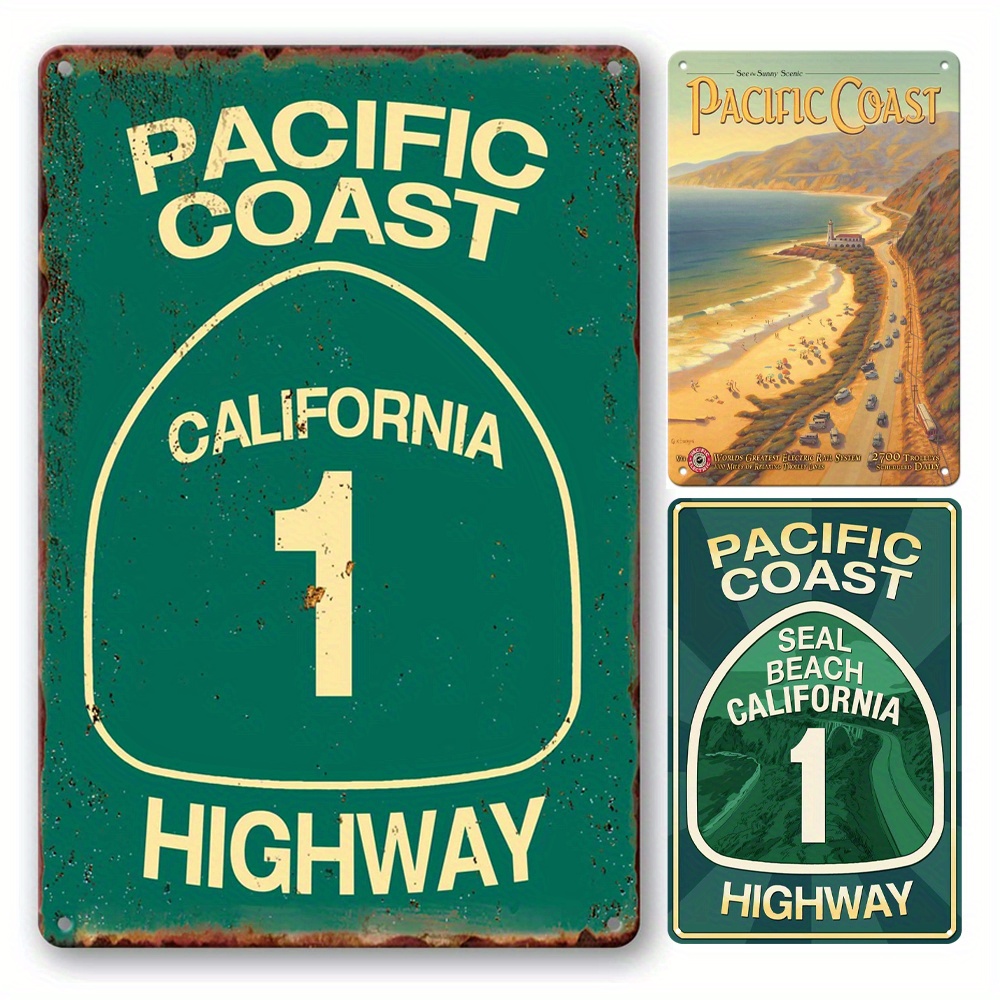 vintage metal tin sign highway signs - Temu Norway