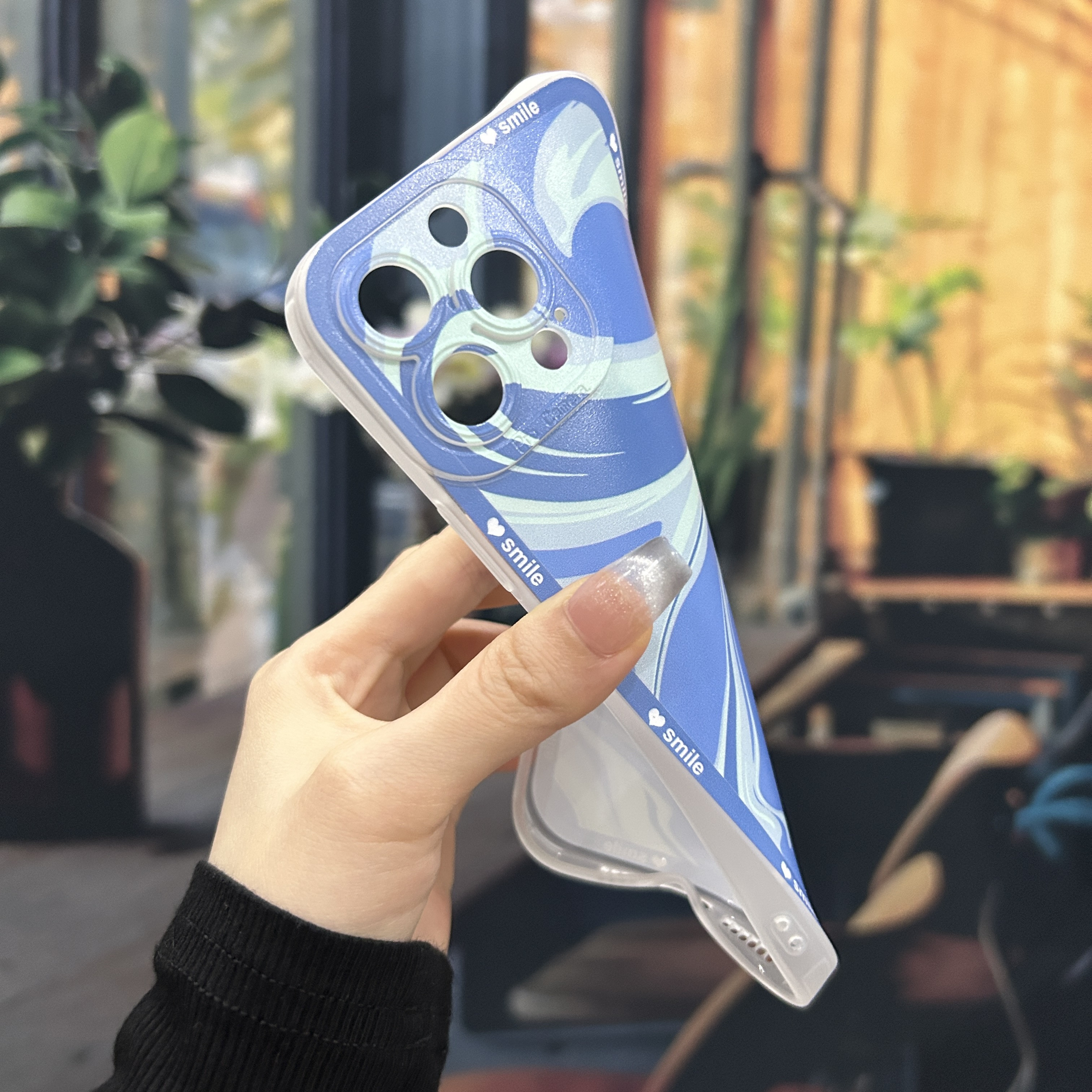 Estuche Teléfono Tpu Patrón Halo Colores Mezclados Iphone7 / - Temu Spain