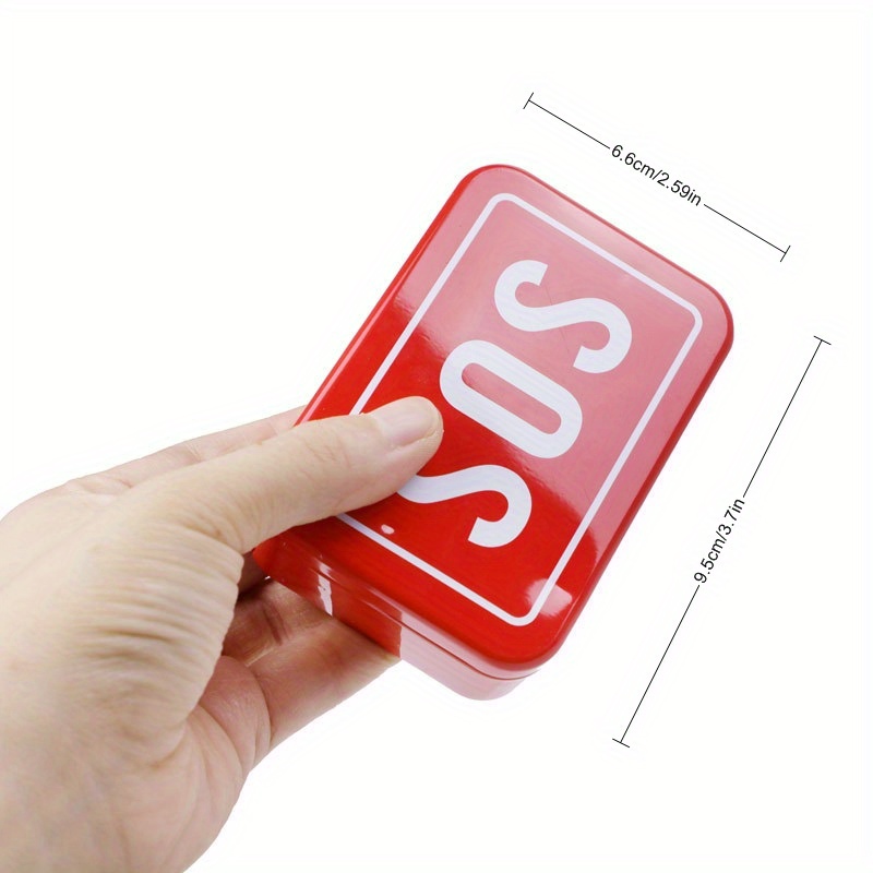 1pc Portable Survival Box Lightweight Storage Box Outdoor Camping ...