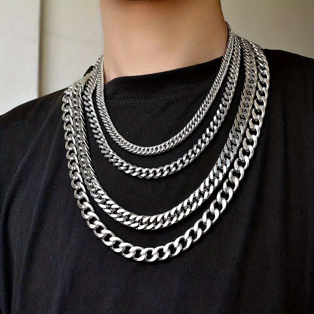 Trendy Creative Hip Hop Boutique Nk Chain Necklace - Temu Australia