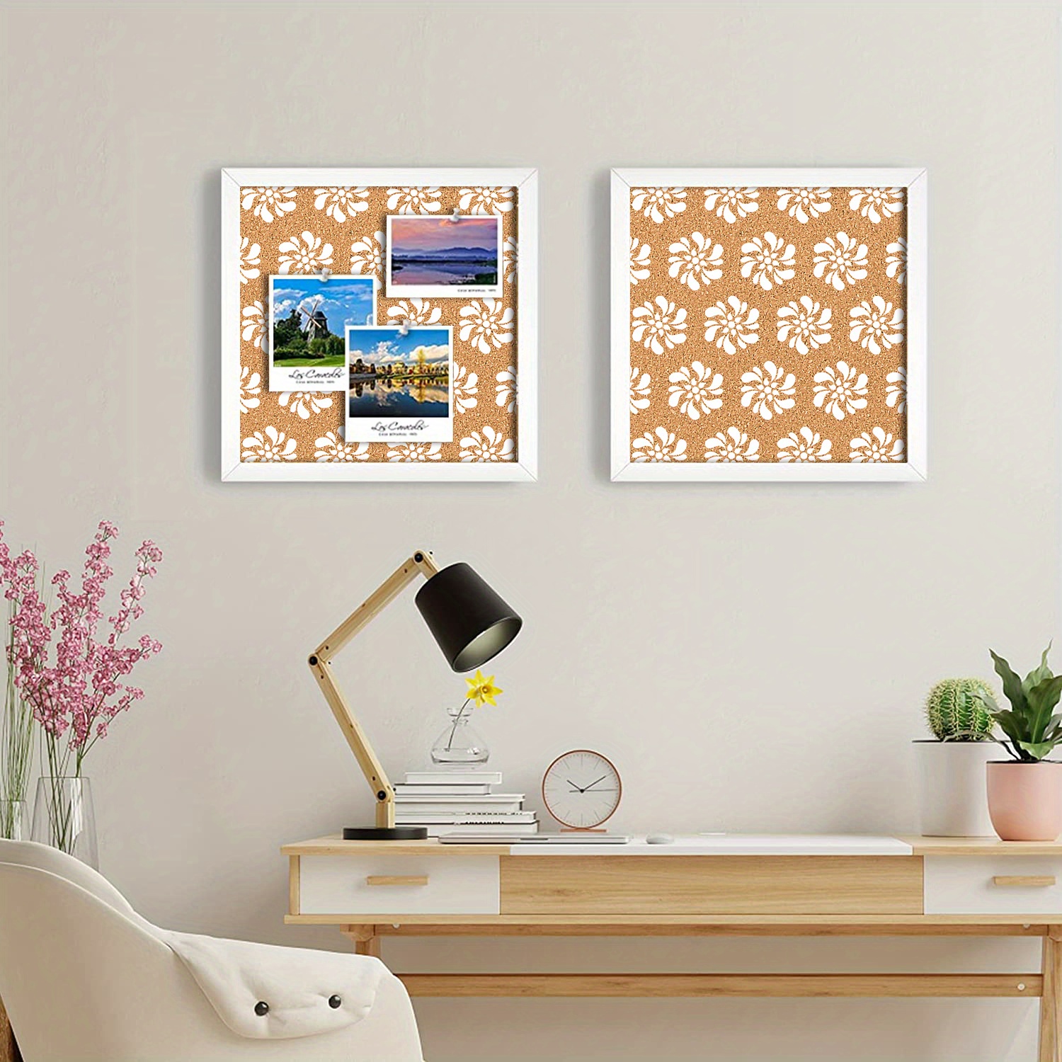 black white border two colors floral - Temu New Zealand