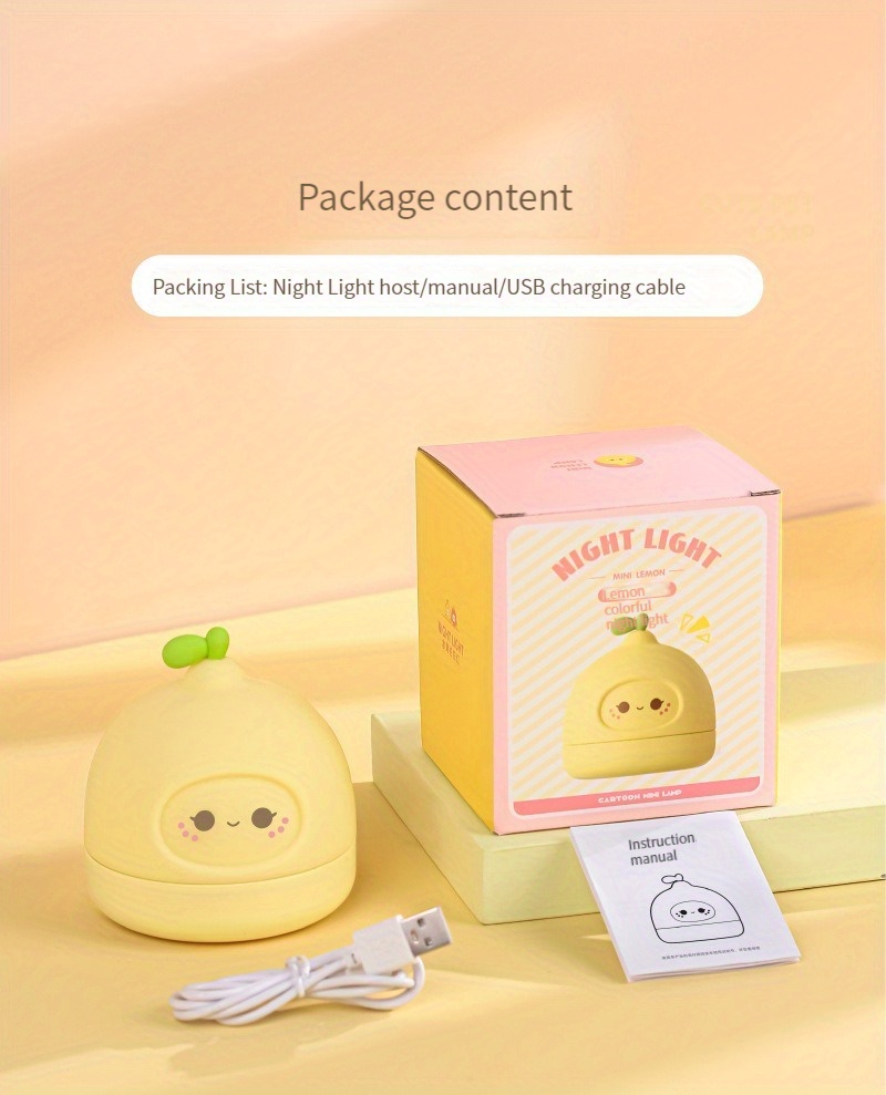 Usb Rechargeable Smart Sensor Night Light Bedside Led - Temu United Kingdom