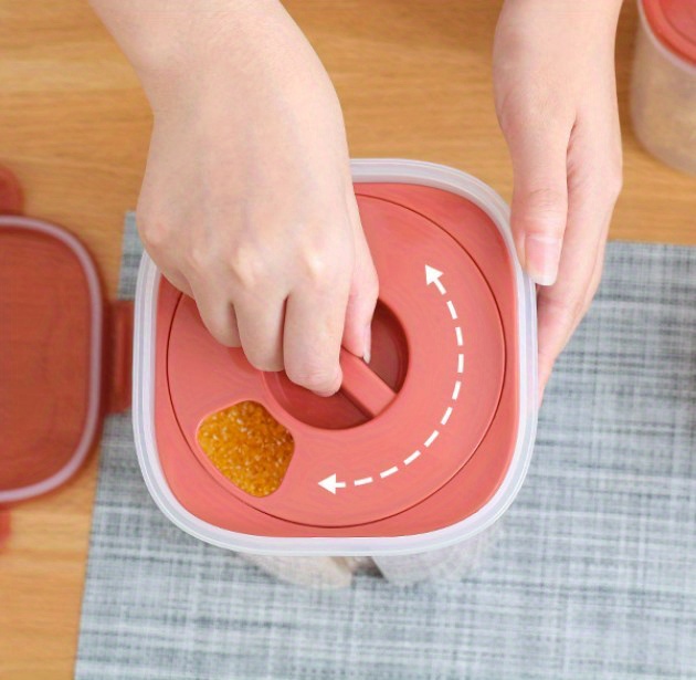 Food Storage Containers Lids Clear Airtight Square Food - Temu New Zealand