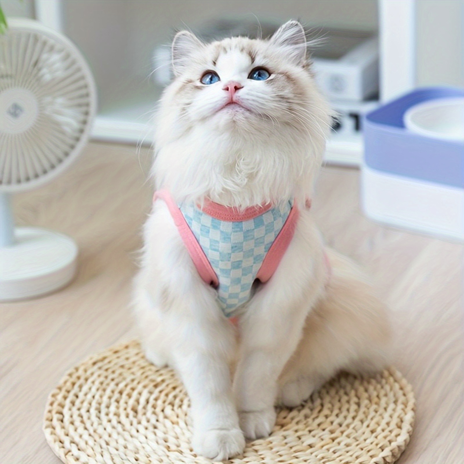 Summer Pet Vest Cat Clothes Breathable Cat Vest Thin Pet Clothing ...