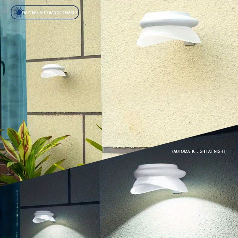 Solar Ufo Light Outdoor Wall Light Garden Courtyard Fence - Temu United ...