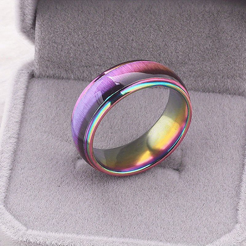 Colorfast Opal Ring Men Women - Temu Netherlands