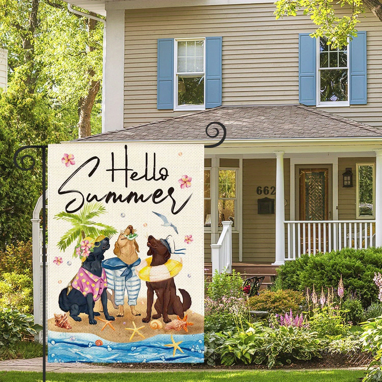 Brighten Home A Colorful Hello Summer Garden Flag! - Temu Canada