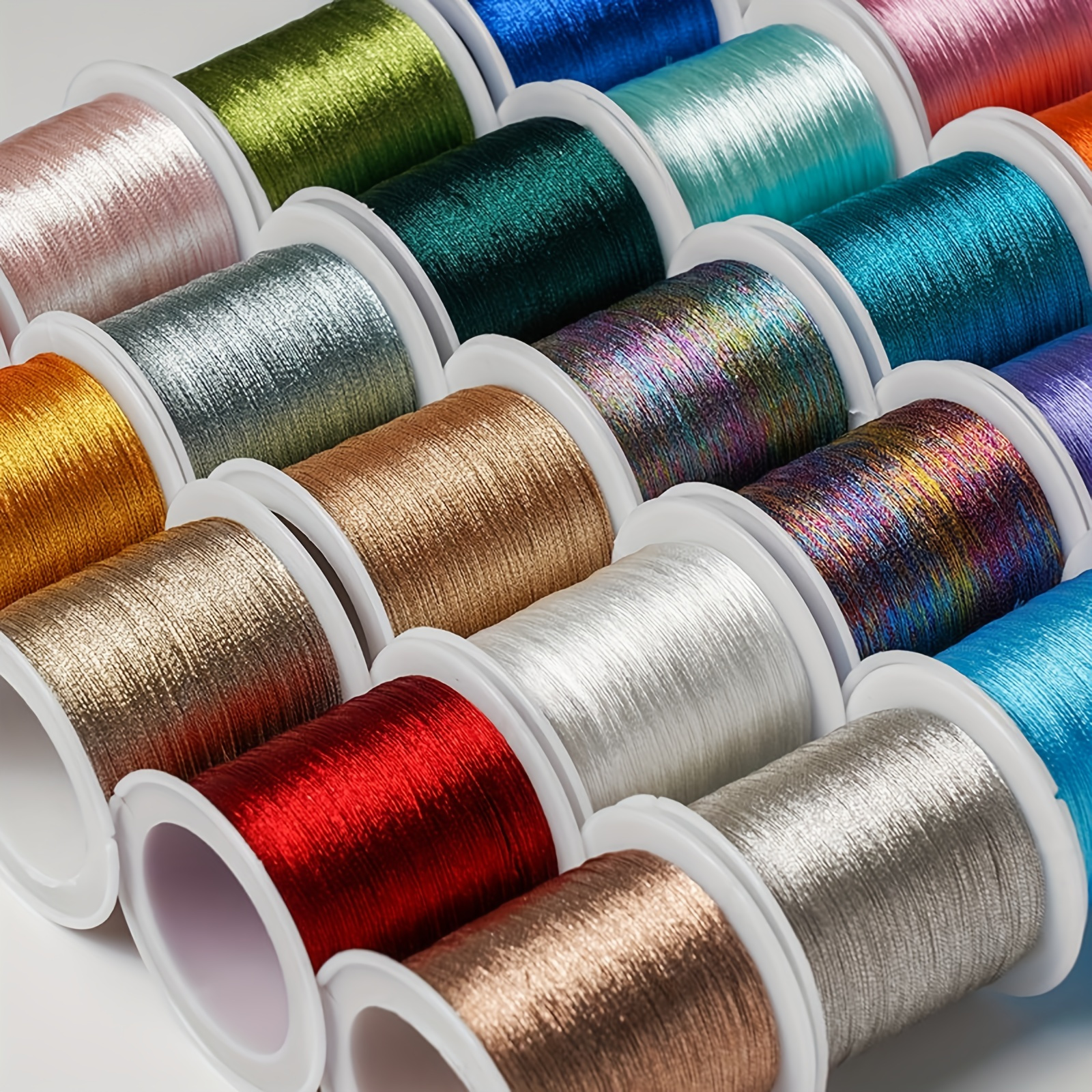Thickness Colorful 12 ply Metallic Cord Tinsel String - Temu United Kingdom