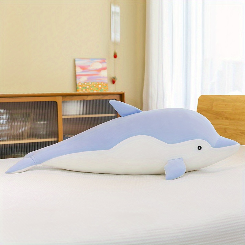 New Dolphin Pillow Doll Plush Toy Pillow Doll Ragdoll Birthday Gift For ...
