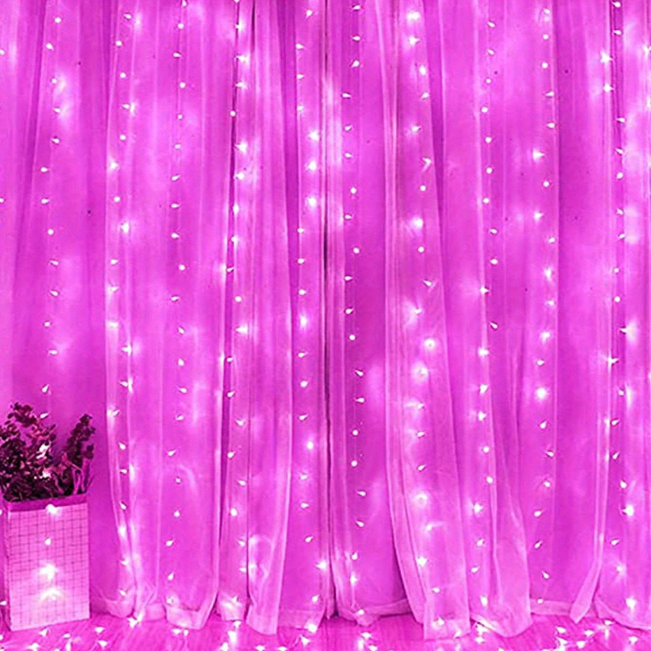 Waterfall Curtain Light Indoor Outdoor Gypsophila Atmosphere - Temu New ...