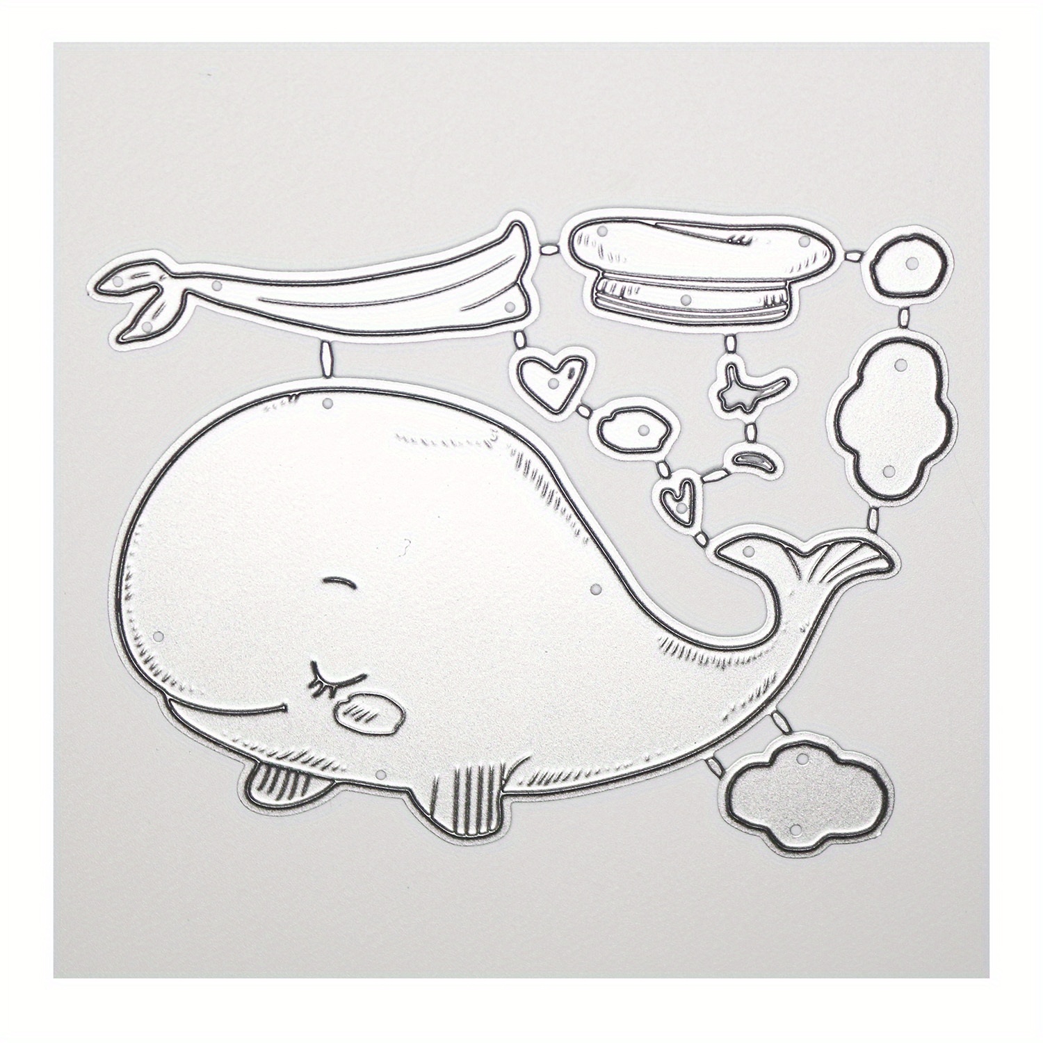 Blue Whale Cutting Dies Diy Scrapbooking Gift Card Craft - Temu Netherlands