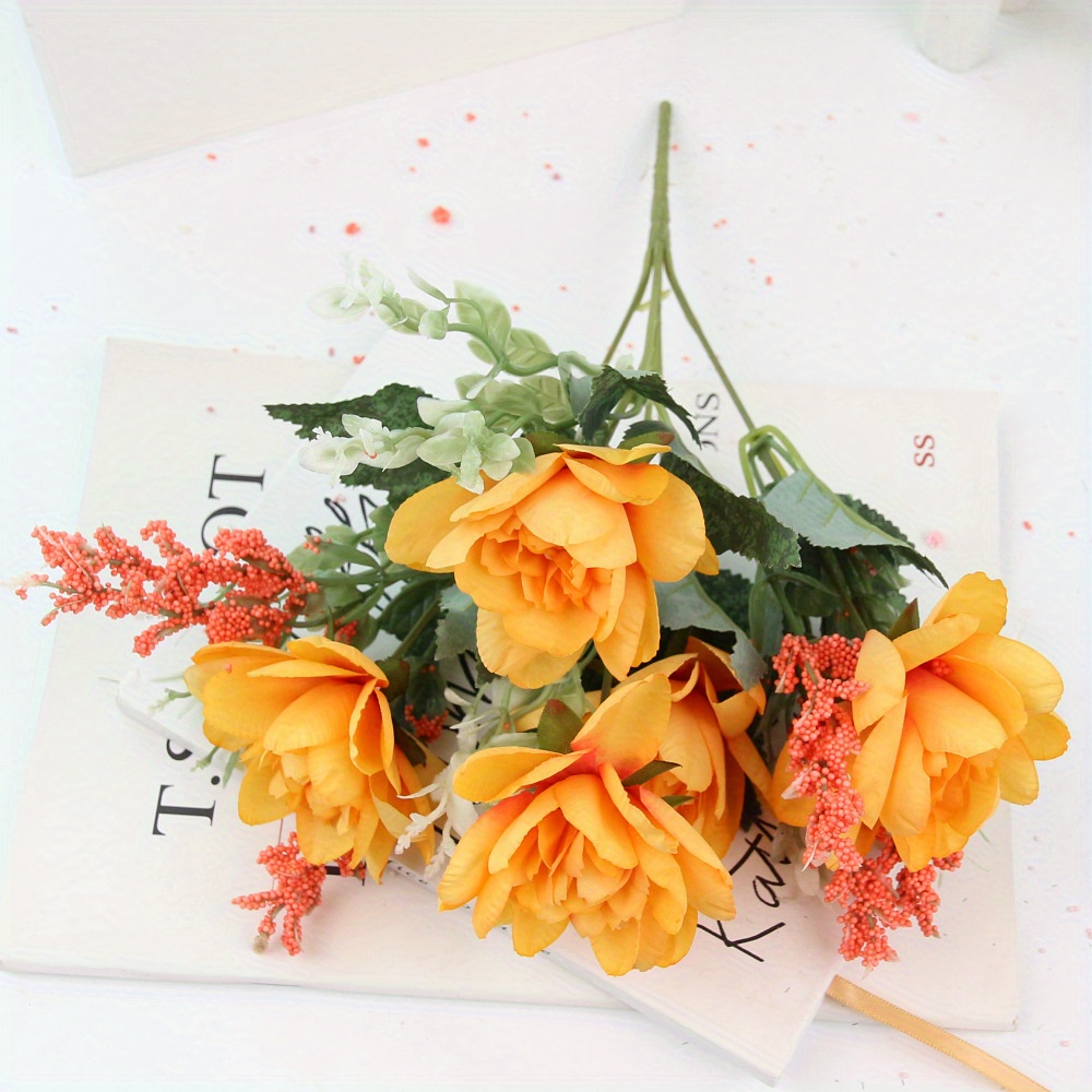 1pc Artificial Flower Real Touch Flowers Flower Arrangements Artificial ...