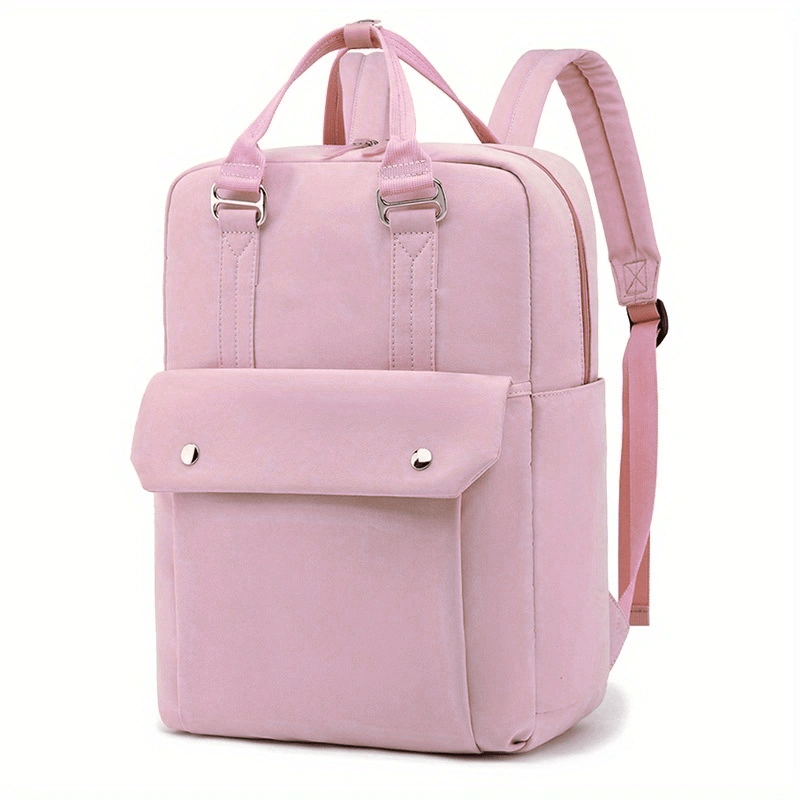 Simple Casual Backpack Computer Backpack School Bag Travel - Temu Canada