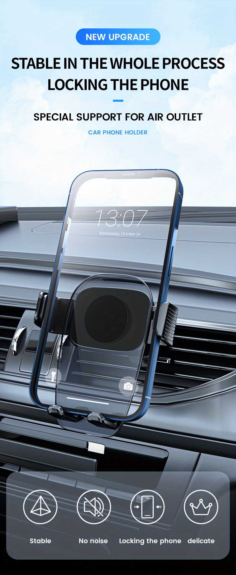 car c shaped mobile phone bracket multi functional - Temu Norway