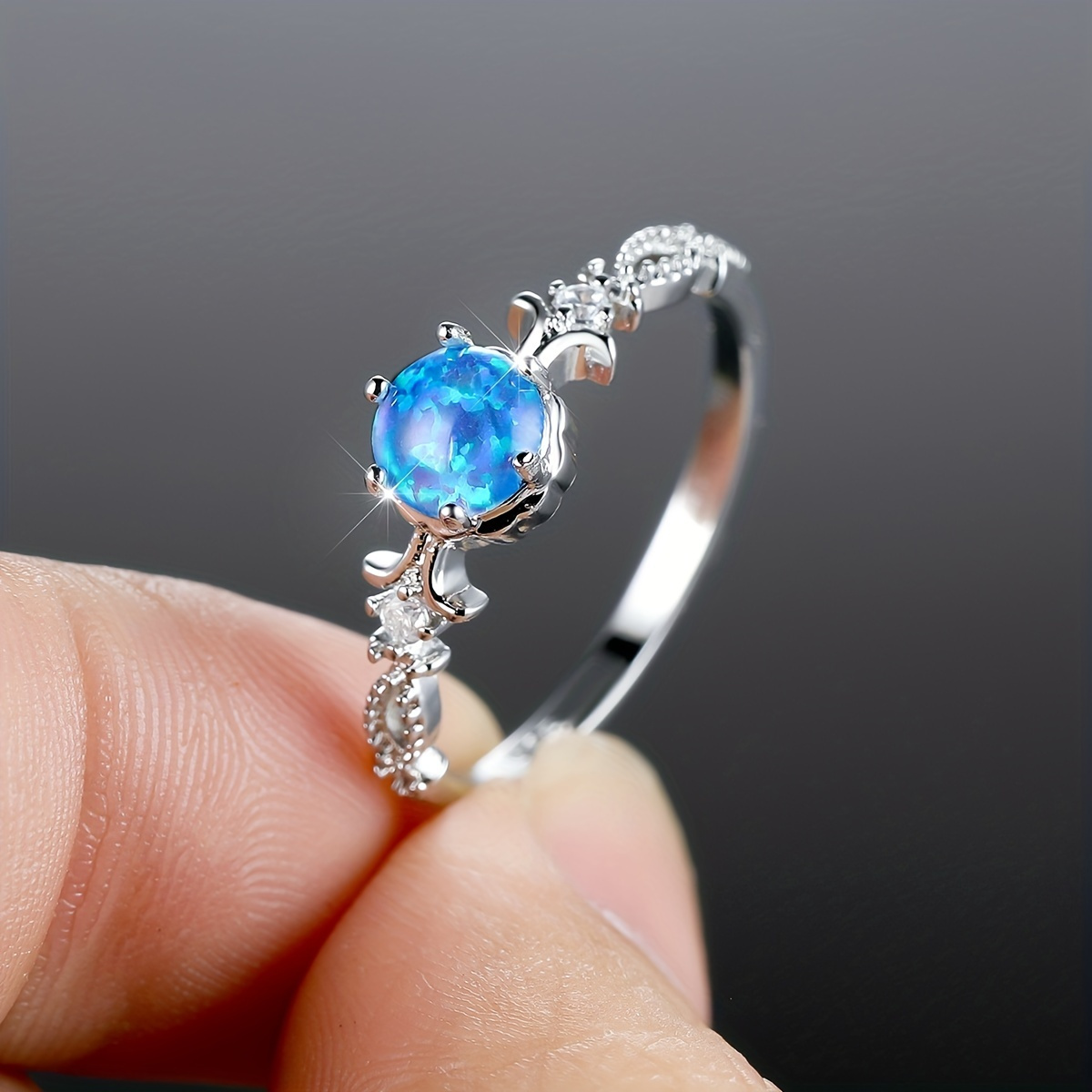 Anillo Chapado En Oro Incrustaciones - Temu Mexico