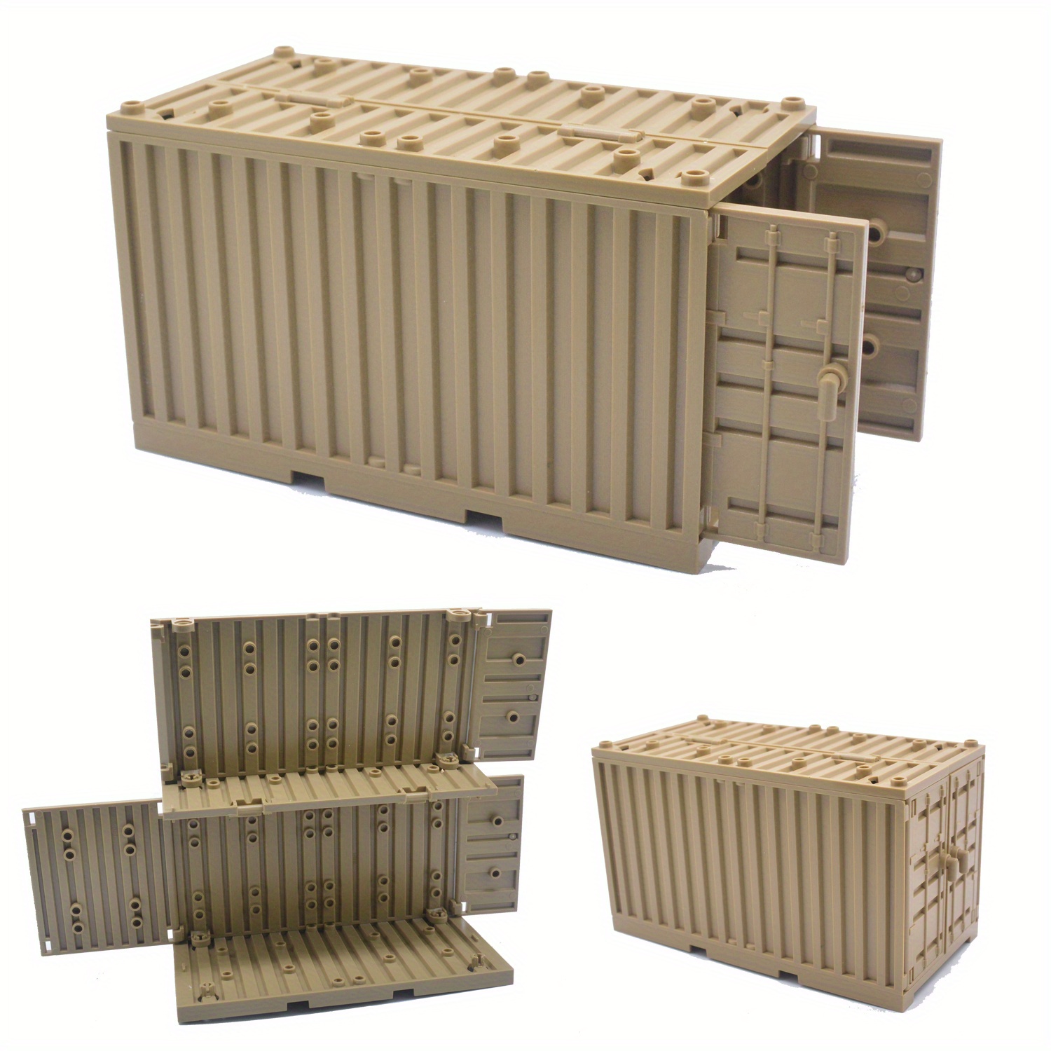 3 in 1 military container model building blocks fun - Temu Australia
