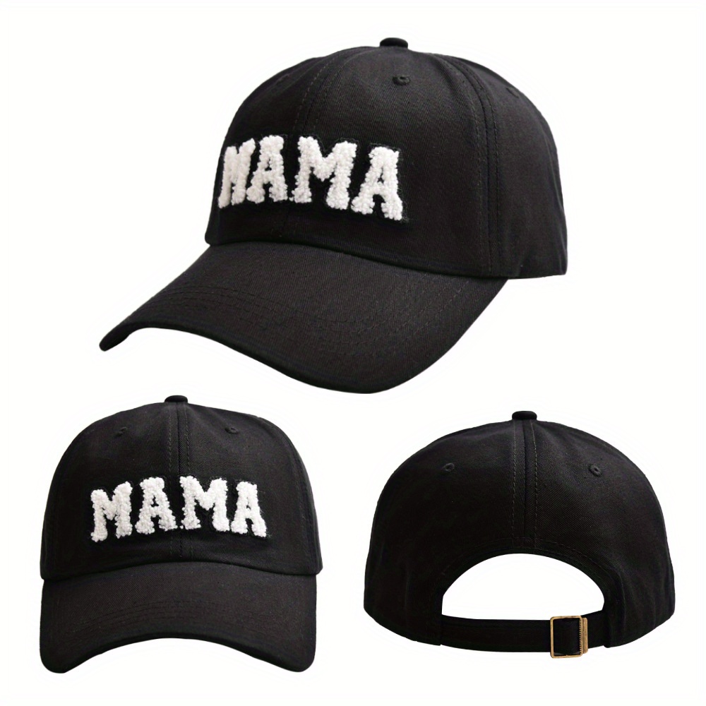 Mama Leopard Print Baseball Cap Label Patch Lightweight - Temu Norway
