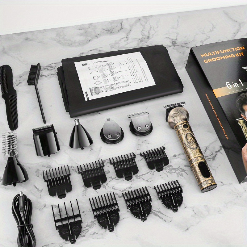 Professional Hair Trimmer Men Multifunctional 1 Hair - Temu South Africa