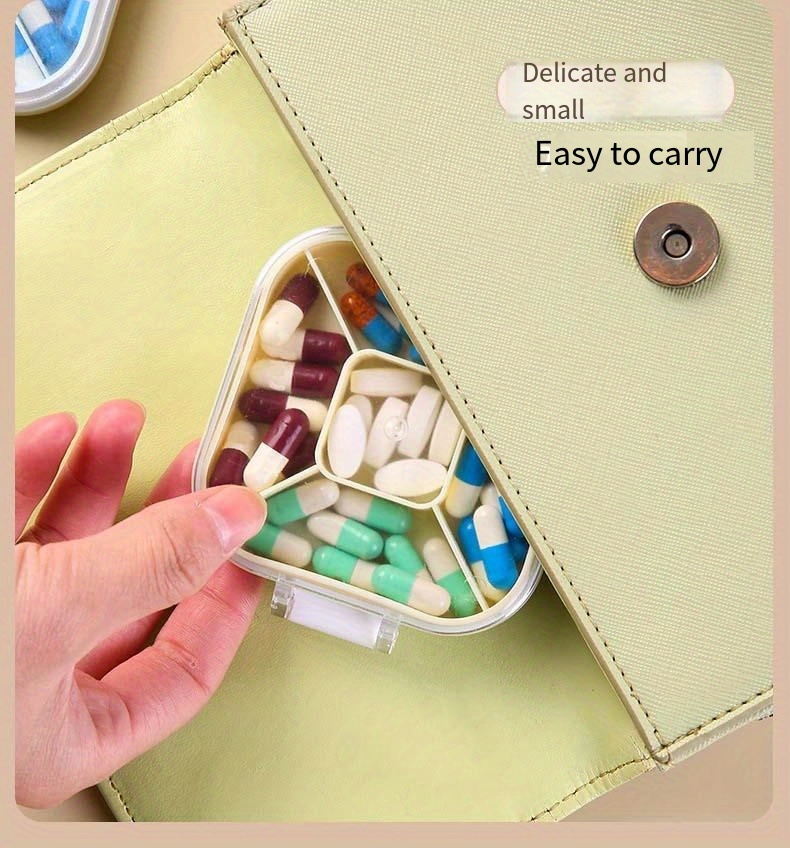 Pill Box Travel Portable Sub packaging Small Medicine Box - Temu Australia
