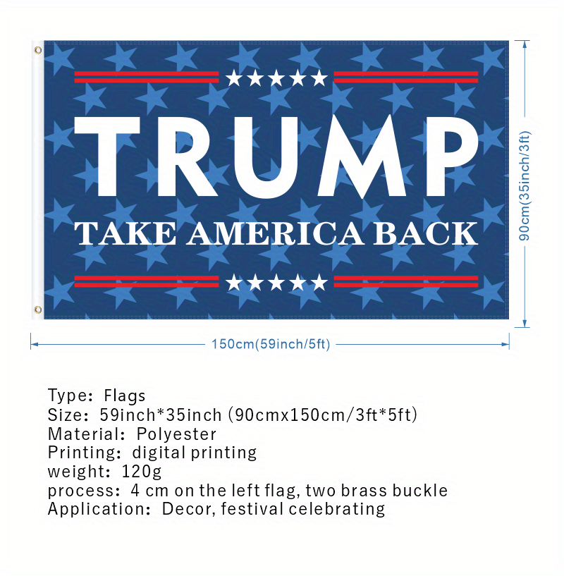 Flag Outside Flag Campaign Flags - Temu