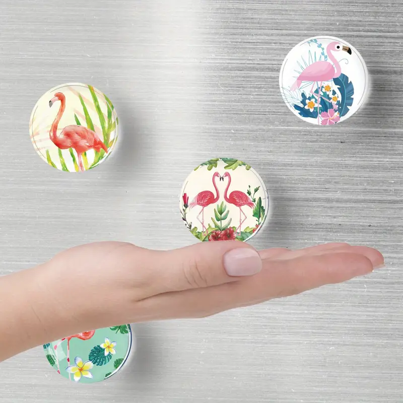 Glass Strong Magnetic Refrigerator Magnet Fridge Sticker Temu