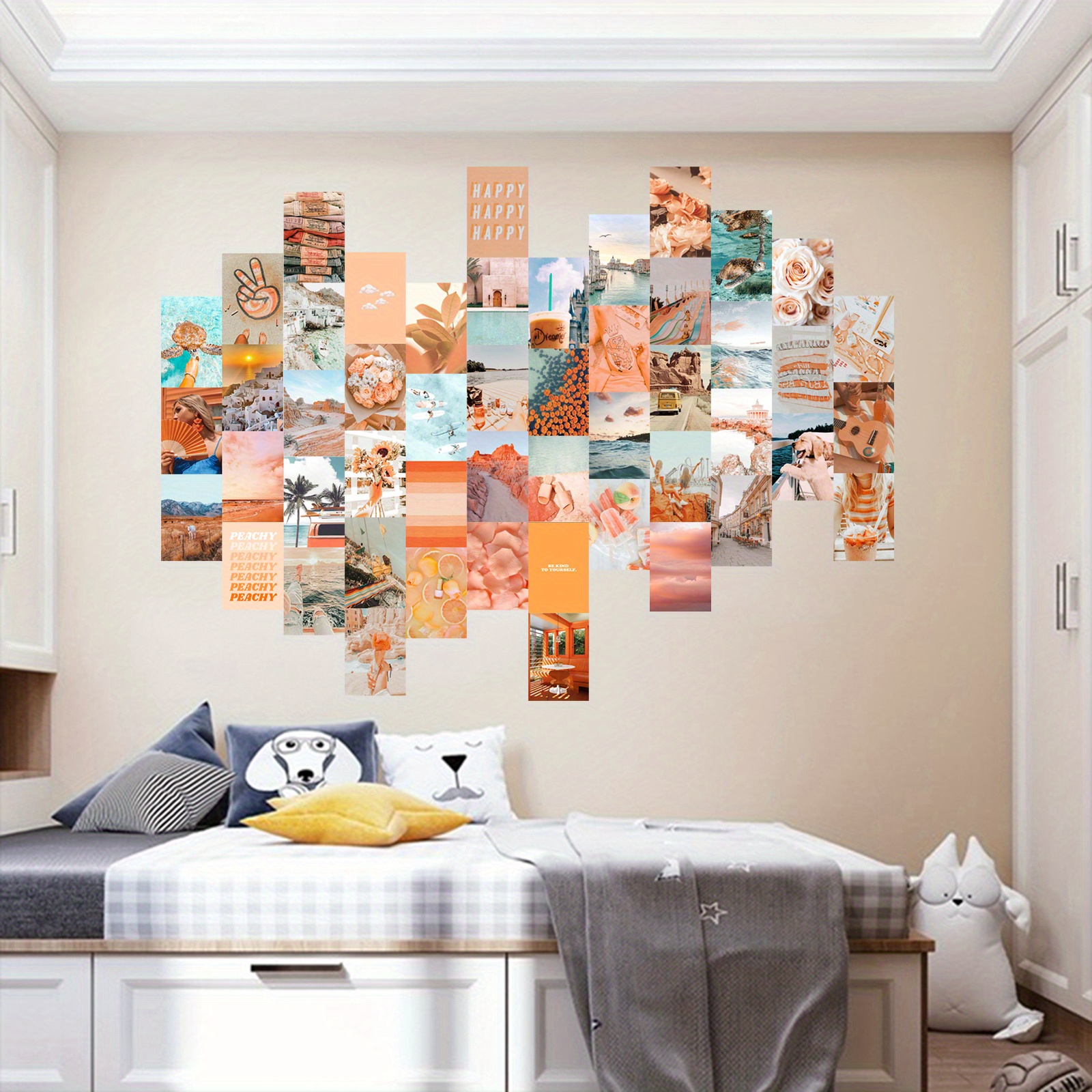 Boho Wall Decor Collage Kit Aesthetic Beach Landscape - Temu New Zealand