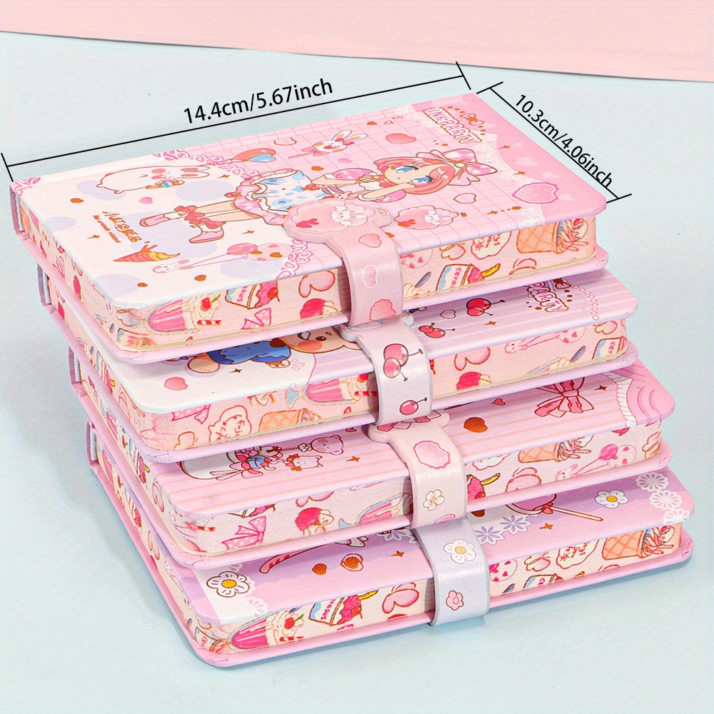 Cartoon Cute Notebook 64k Color Page Original Hand painted - Temu