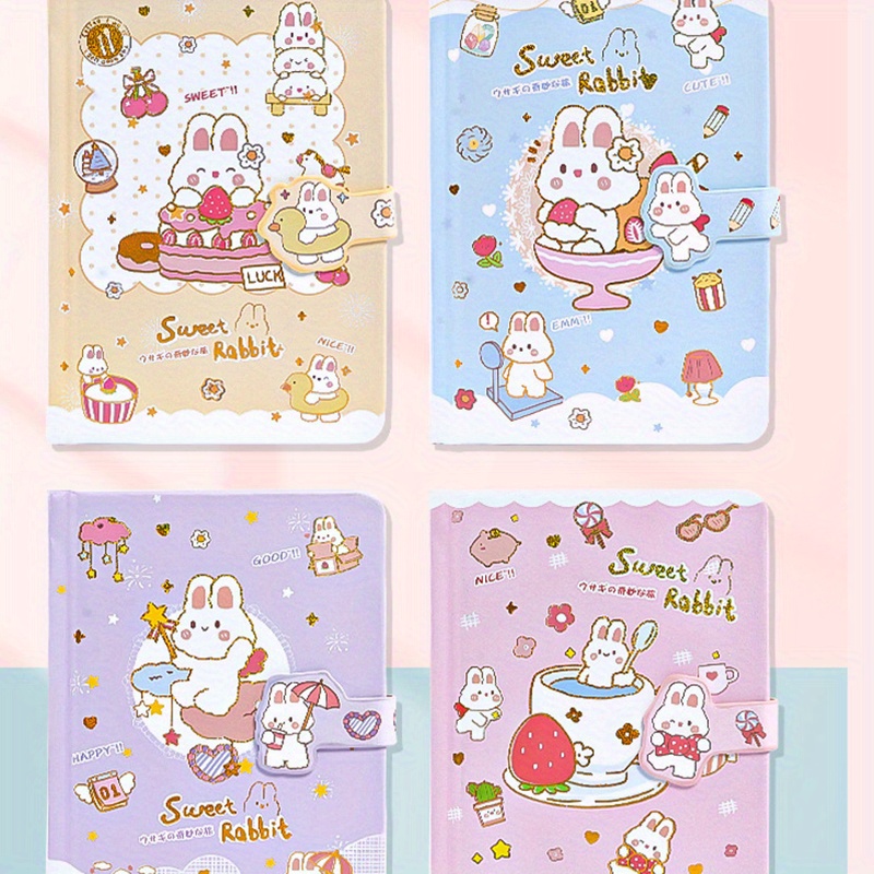 Cartoon Cute Notebook 64k Color Page Original Hand painted - Temu