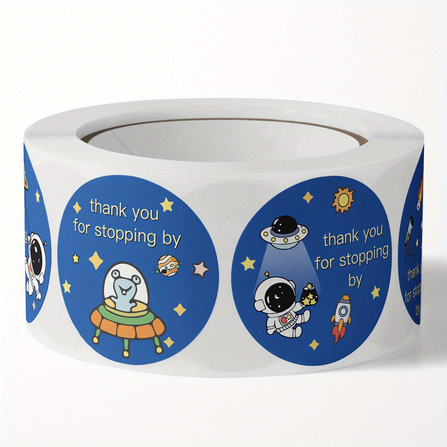 Cute Rocket Stickers Thank Welcome Labels - Temu Portugal