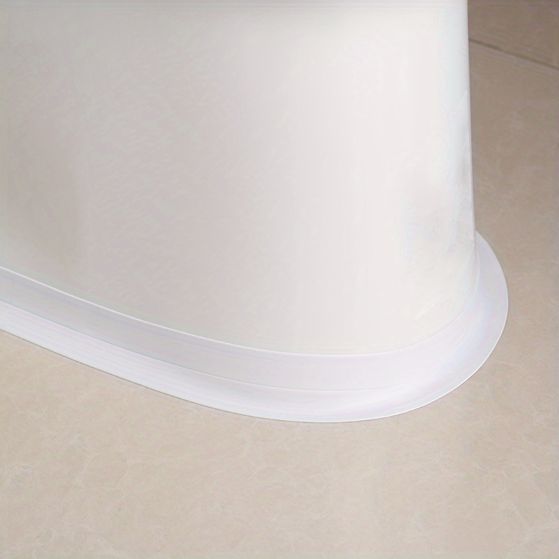 1 롤 방수 곰팡이 방지 화장실 코킹 스트립 욕실 용 자체 접착 흰색 씰링 테이프 젖은 것을 피하기 위해 욕 Temu Korea