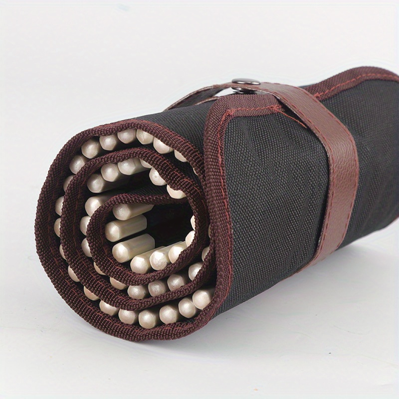 48 Holes Roll Wrap Pen Curtain Case Pencil - Temu