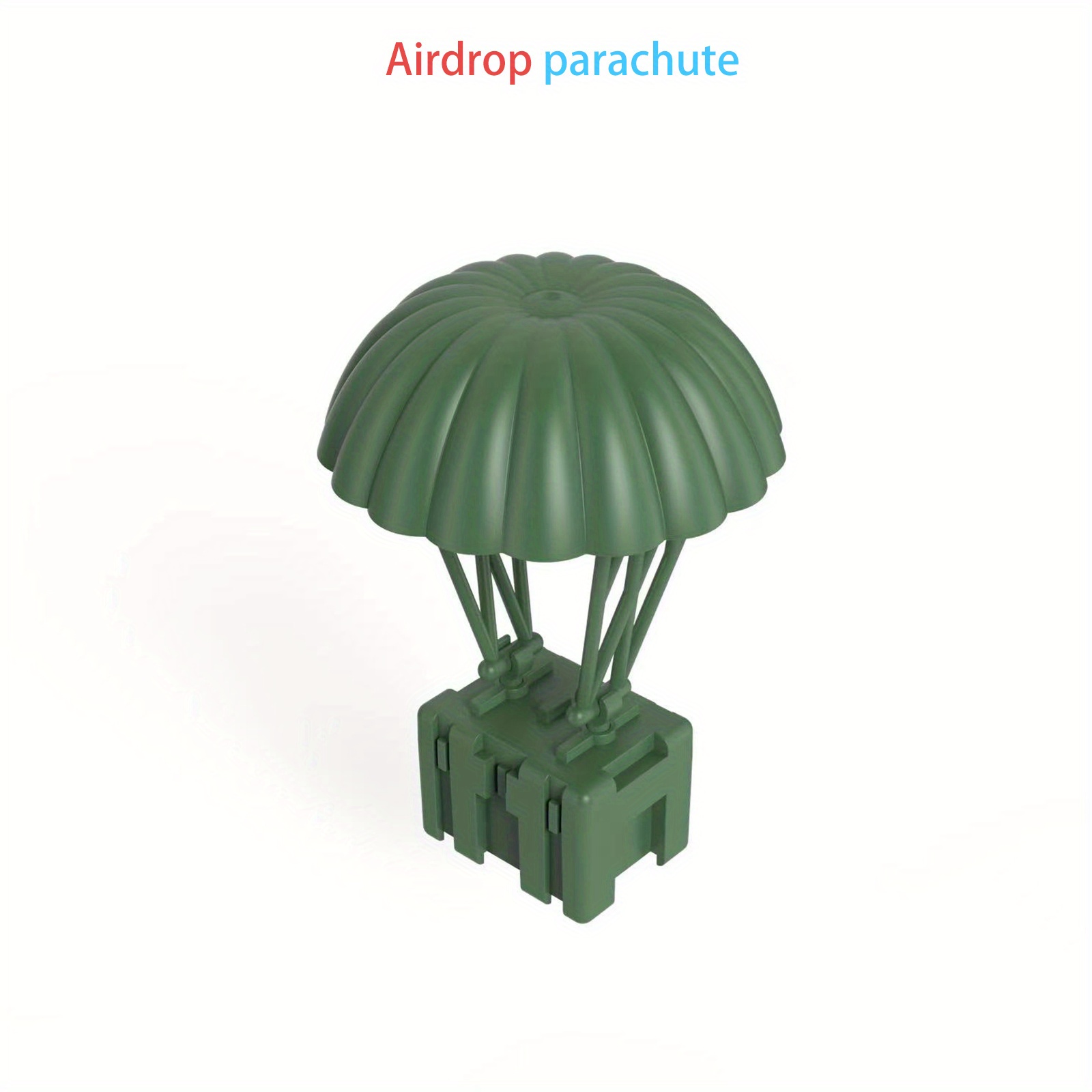 Multi color Parachute Weapon Box Building Blocks - Temu Australia