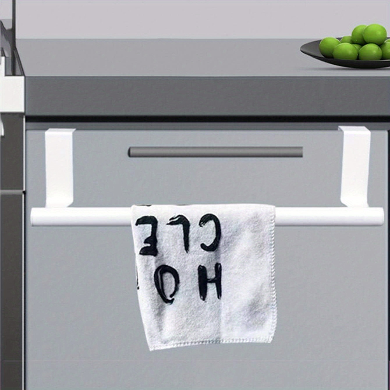 Stainless Steel Kitchen Cabinet Door Towel Bar Hang Inside - Temu ...