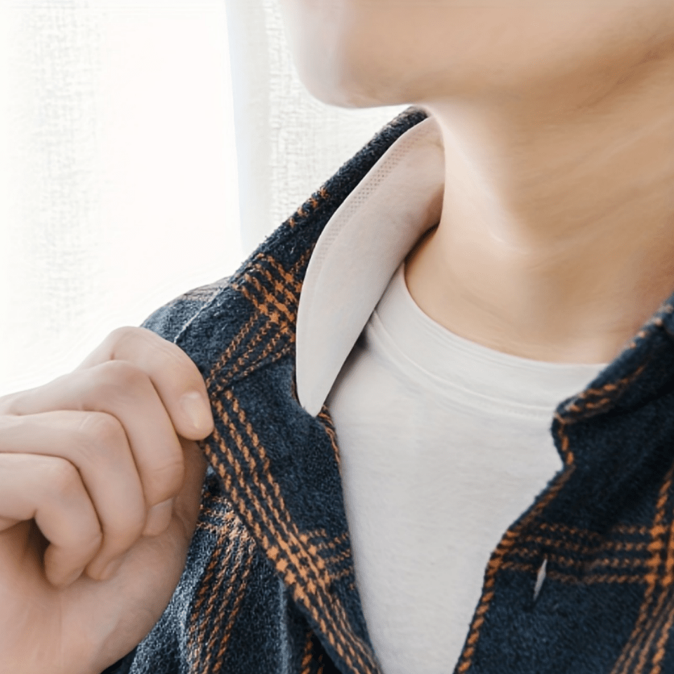 dirty prevent shirt collar disposable sweat tape neckline - Temu ...