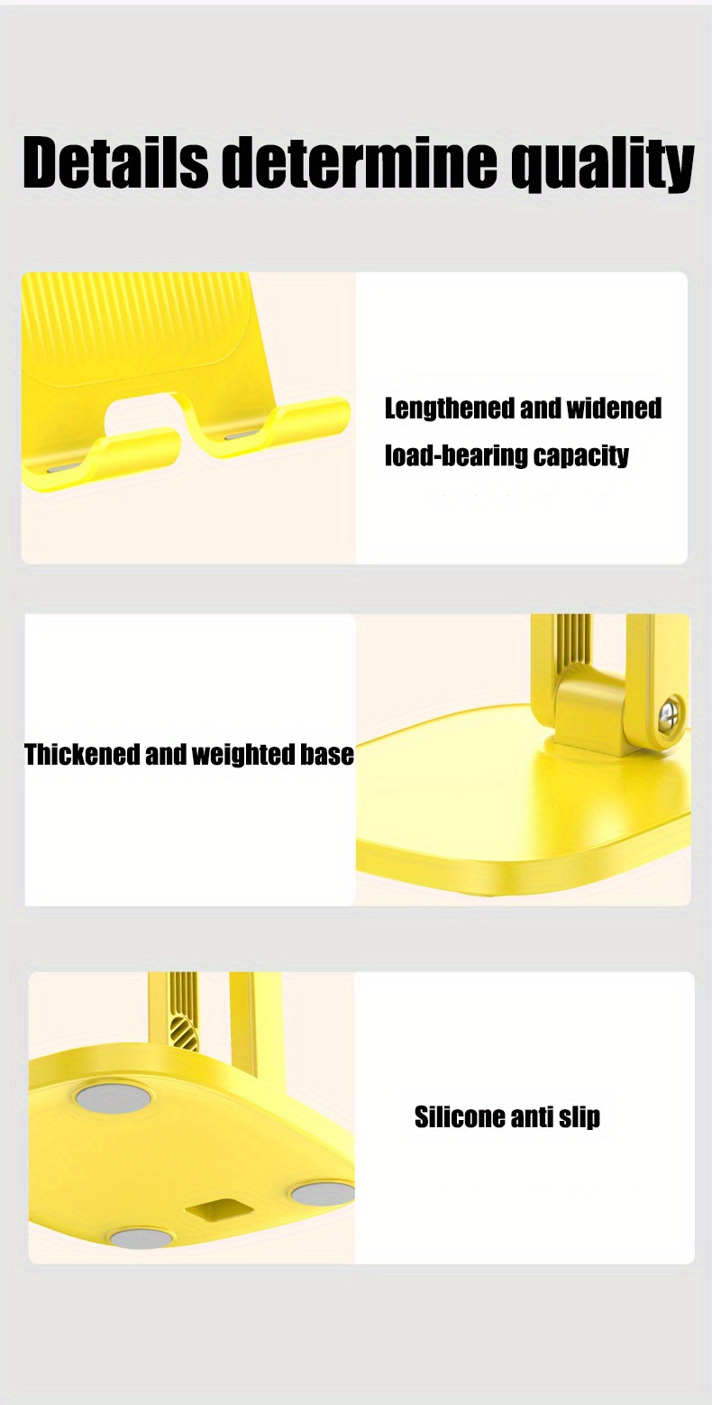 Folding Mobile Phone Bracket Retractable Adjustable Desktop - Temu