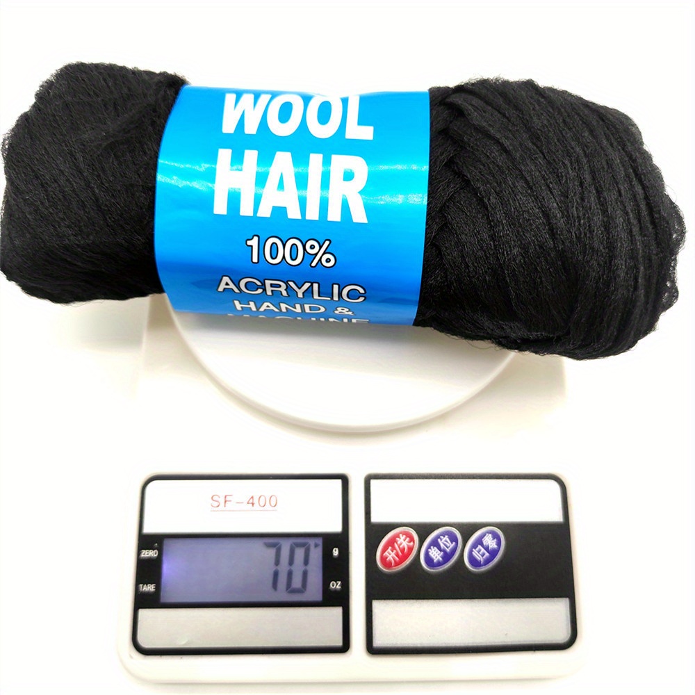 Brazil Wool Synthetic Hair African Hair Braiding Dreadlocks - Temu ...