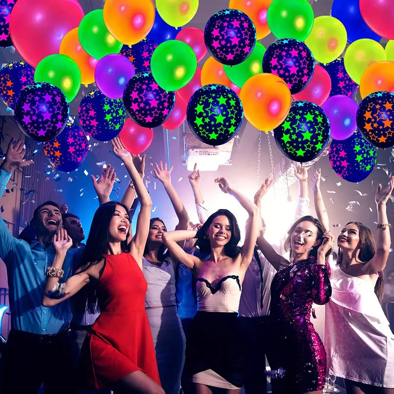 Uv Neon Balloons Glow Balloons Uv Polka Dot Blacklight - Temu Australia Uv Neon Balloons Glow Balloons Uv Polka Dot Blacklight - Temu Australia
