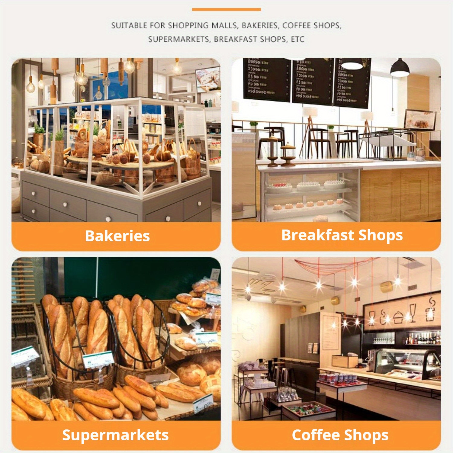 Bakery Paper Bags Window Self ahesive Food Storage Bags - Temu United