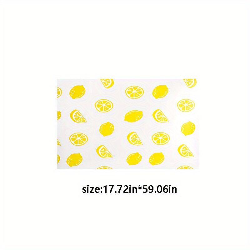 Daisy Printed Clear Shelf Liners Washable Refrigerator Mat - Temu United