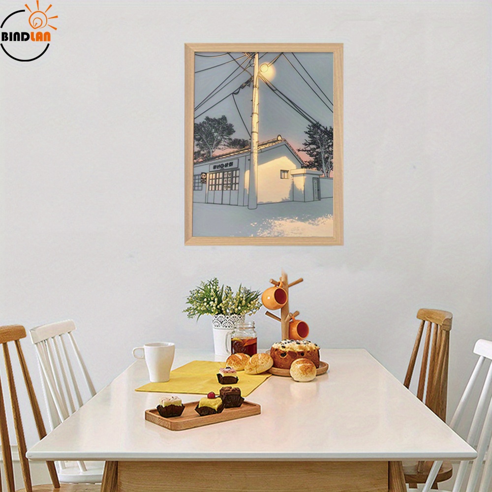 Lighting Painting (road Pole) Bedside Light - Temu Australia