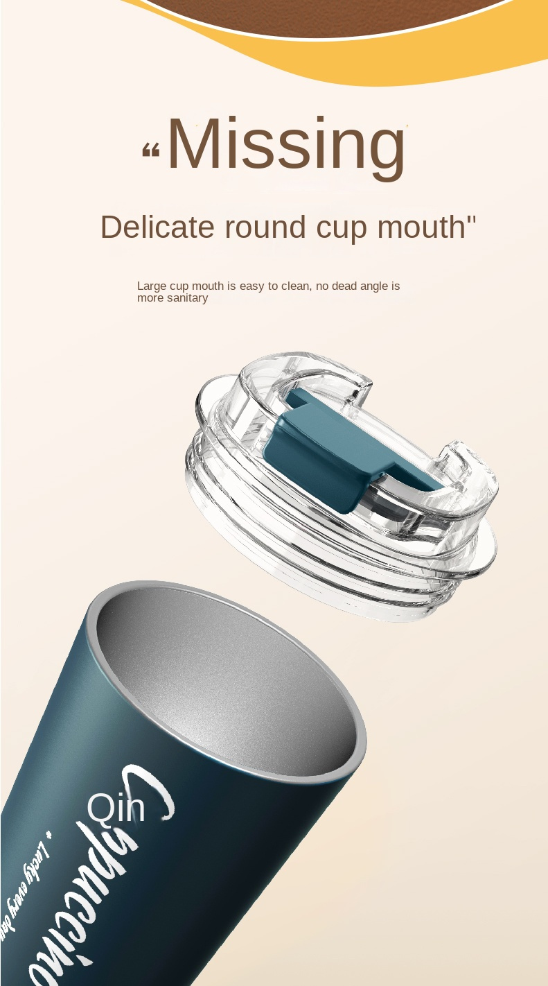 Stainless Steel Insulated Travel Coffee Mug Lid Perfect - Temu United