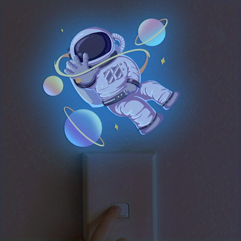 Light Room Colorful Astronaut Switch Stickers Perfect Kids' - Temu ...