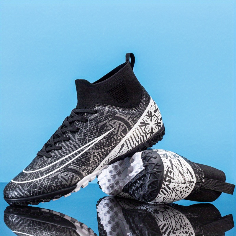 unisex high top football shoes spike comfortable soccer - Temu Canada