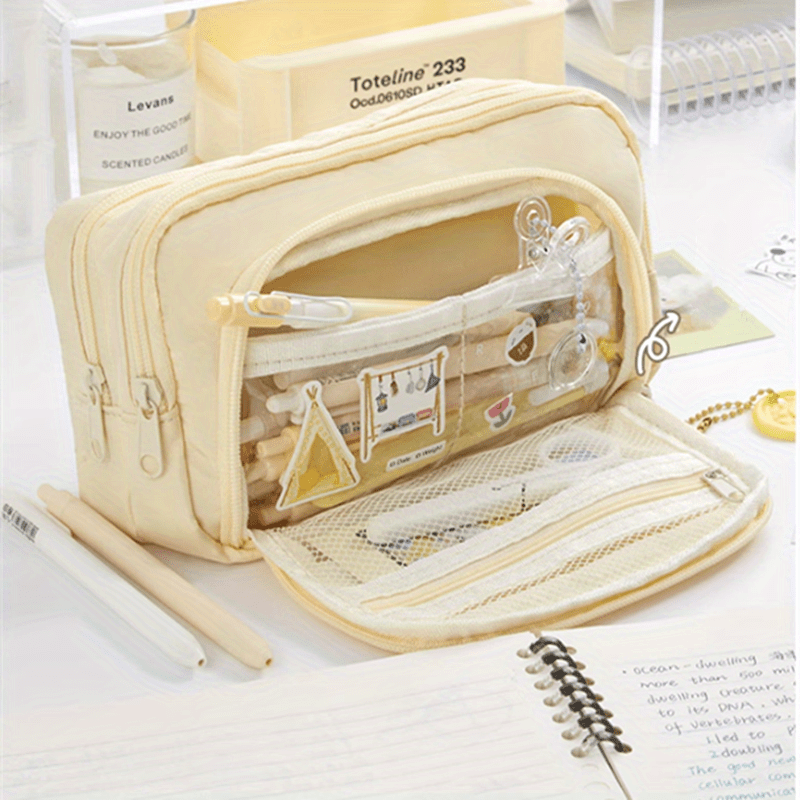 Bag Pencil Case Pencil Case - Temu