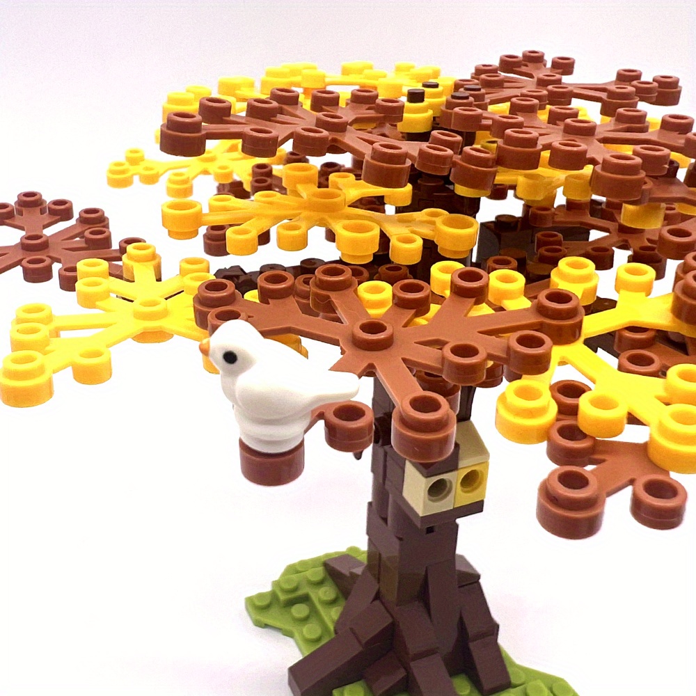 Birds Nest Tree House Branch Set Small Particle Building Blocks Toys ...