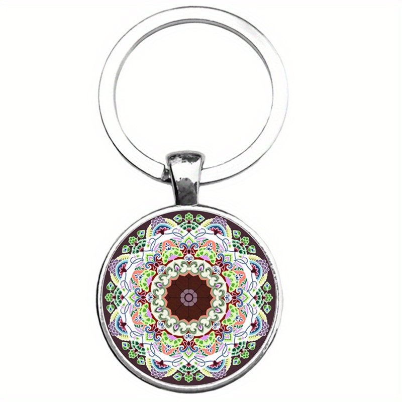 Mexican Butterfly Flower Keychain Boho Fashion Key Ring - Temu United ...